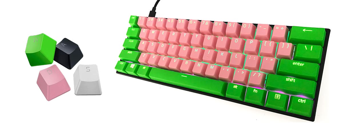 Define your style with the Razer PBT keycap upgrade sets – Digital Masta